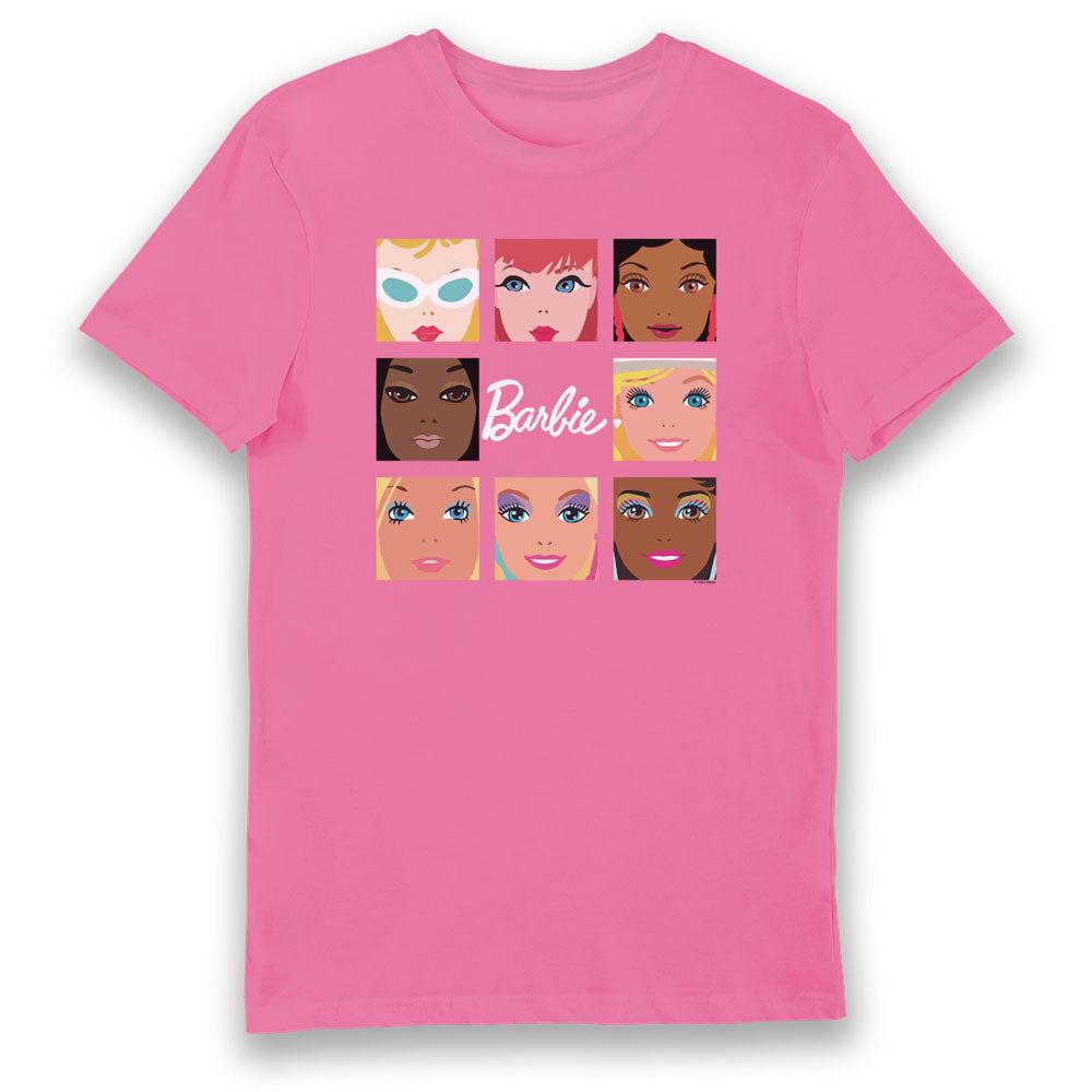 Barbie Faces Adults T-Shirt – NJScreenprints