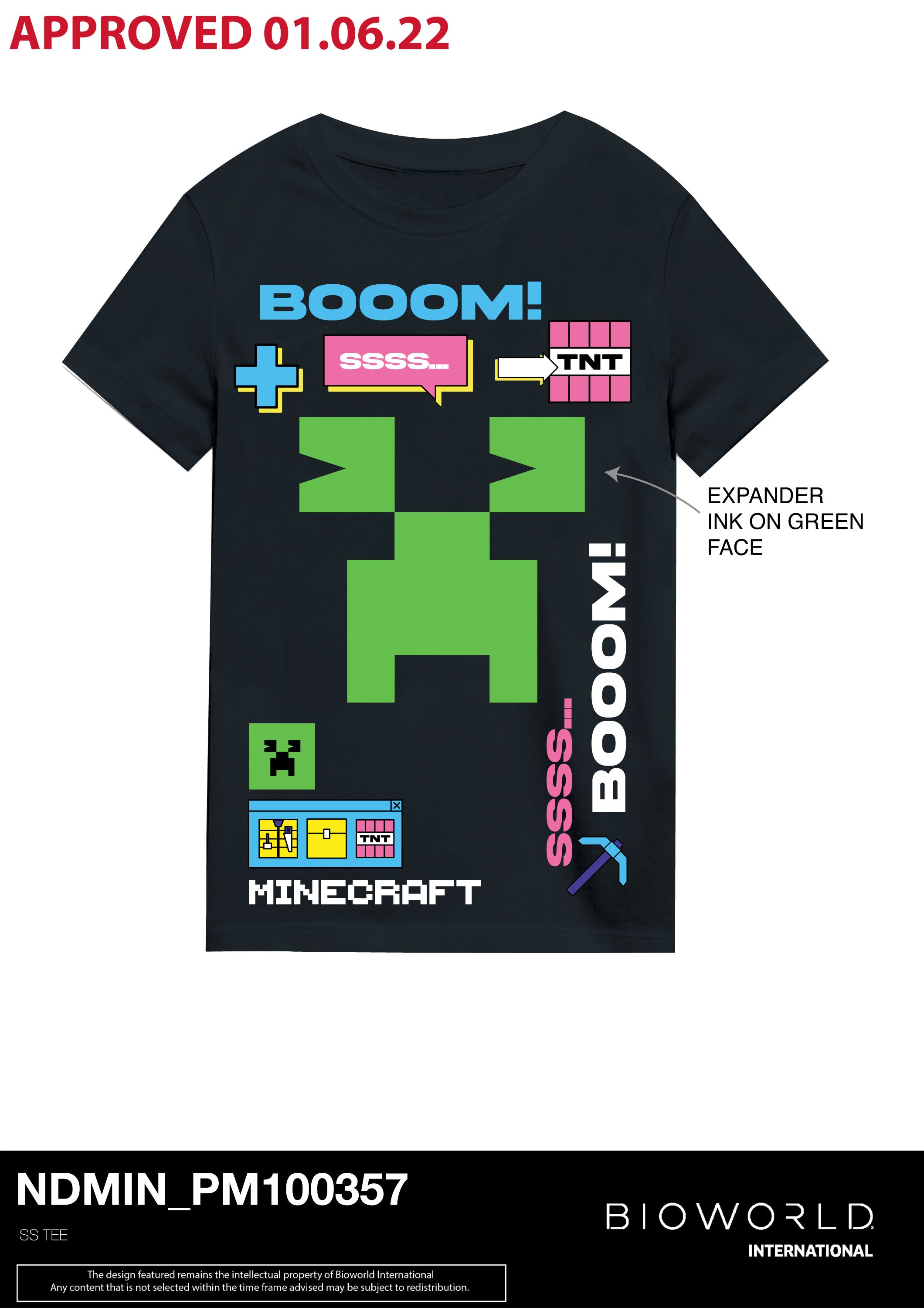 Minecraft Boom Boom – NJScreenprints
