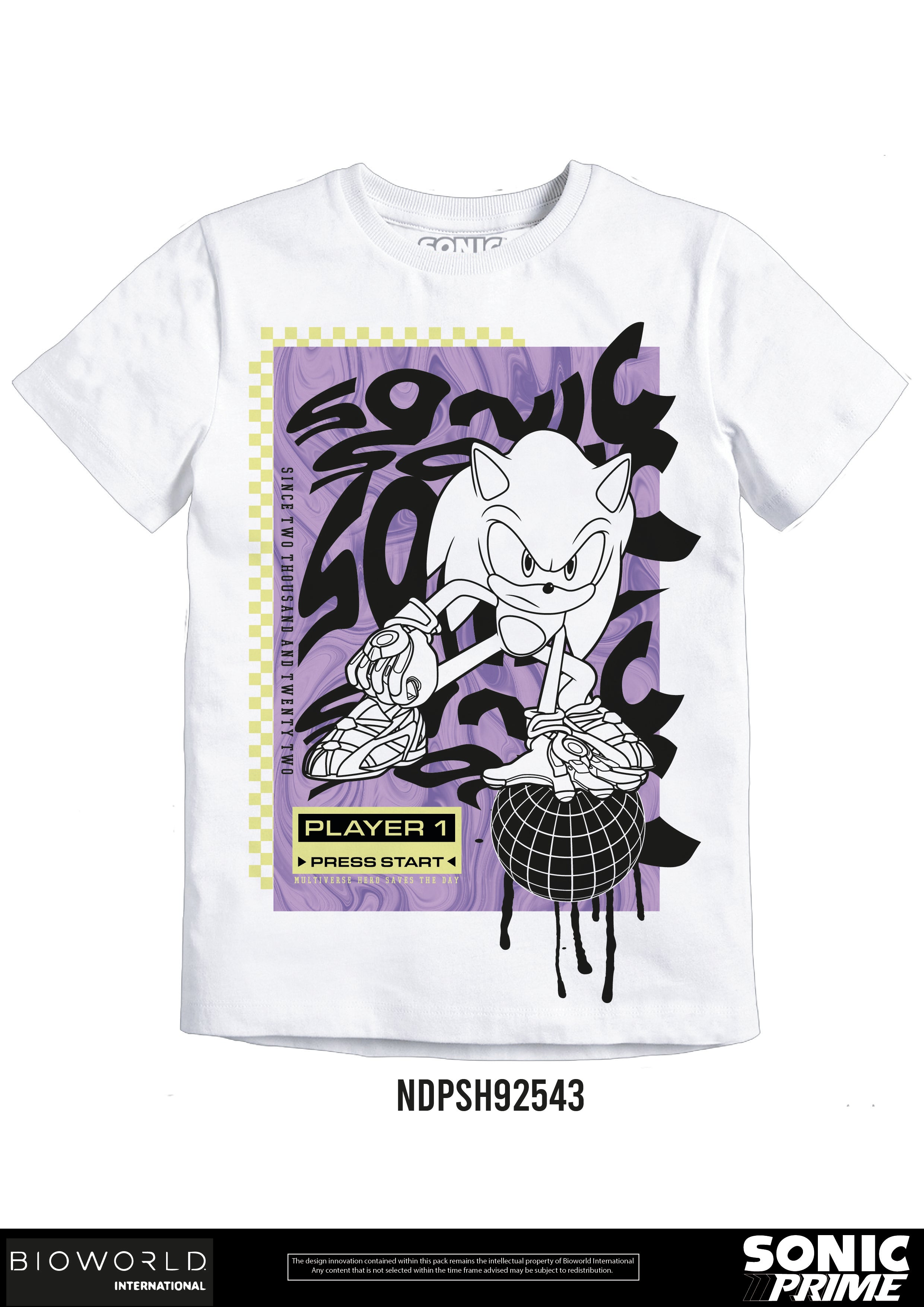 Sonic Player One – NJScreenprints